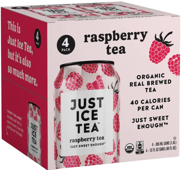 Just Ice Tea Raspberry Black Tea (4 Pack) – Martie