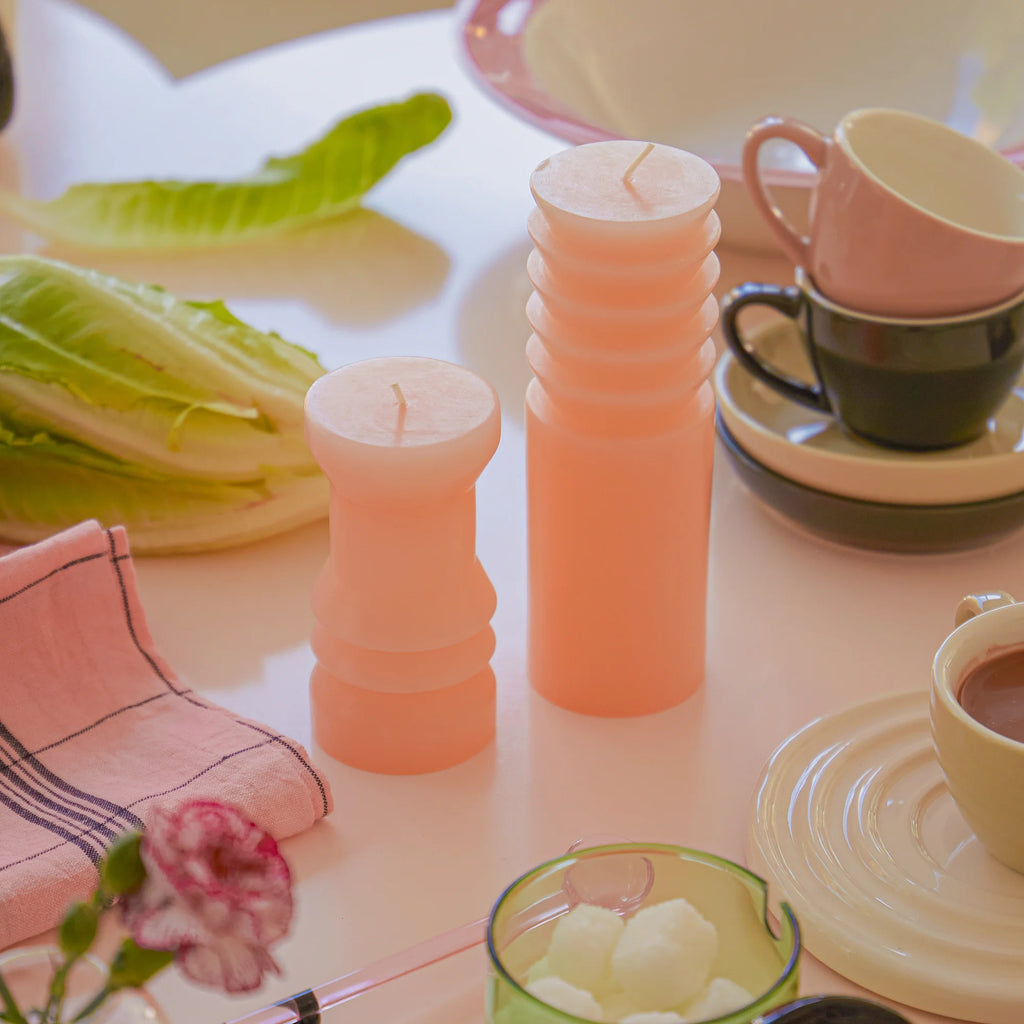 Areaware Totem Candle Medium - Blush – Martie