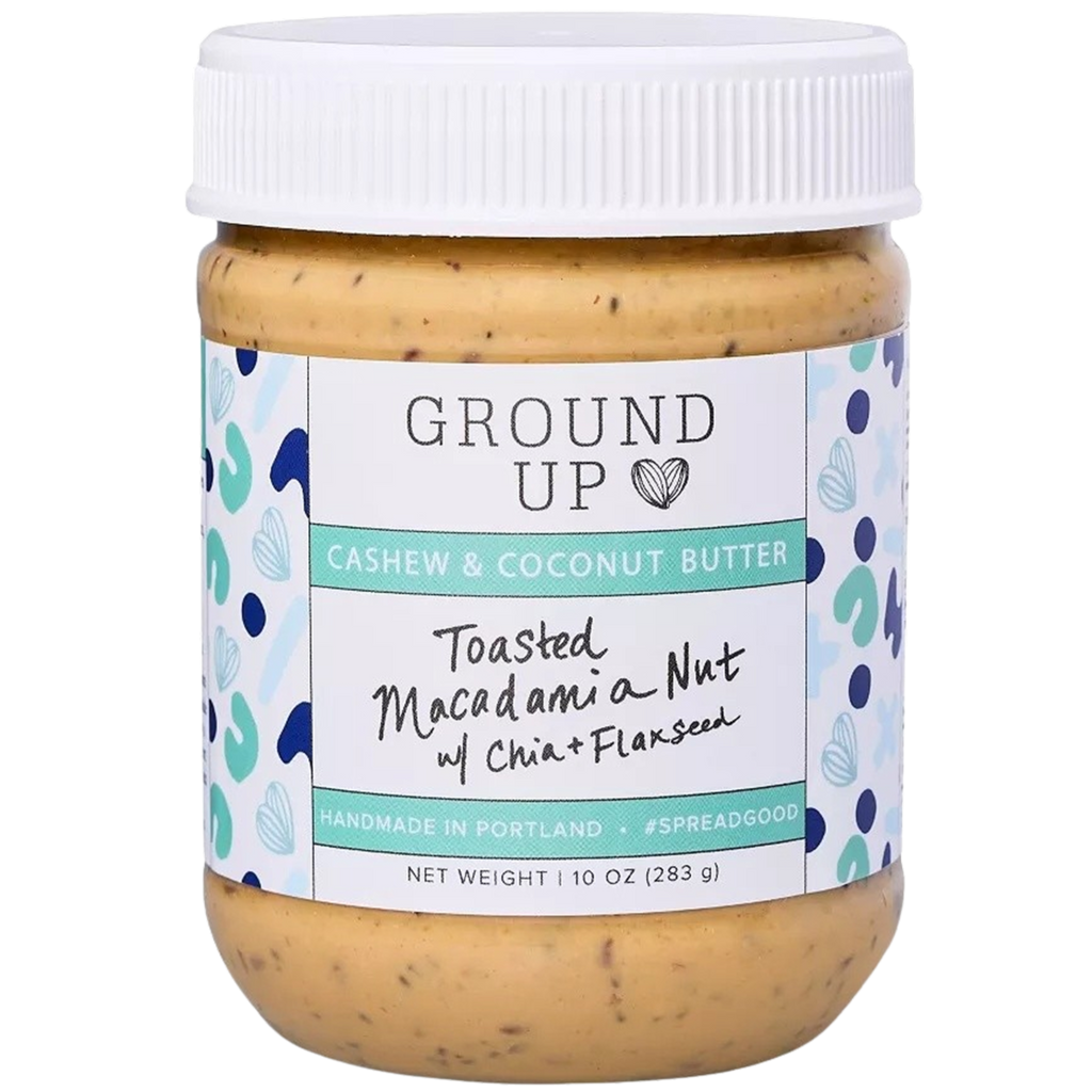Ground Up Toasted Macadamia Nut With Chia + Flaxseed – Martie