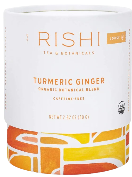Rishi Tea Organic Turmeric Ginger Loose Leaf Tea – Martie