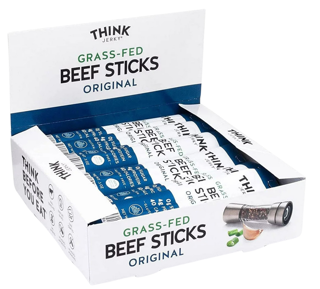 Think Jerky Original Beef Stick (20 Pack Poly Bag) – Martie