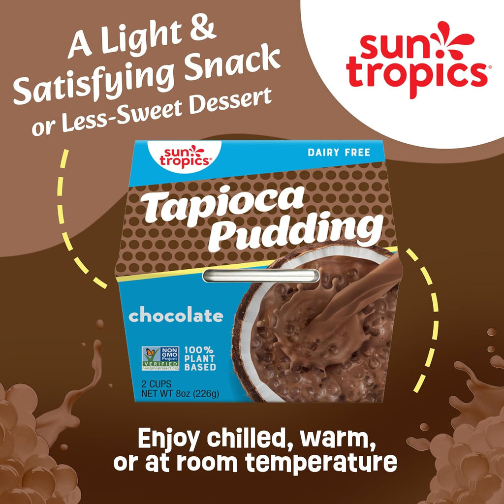 Sun Tropics Chocolate Tapioca Pudding – Martie
