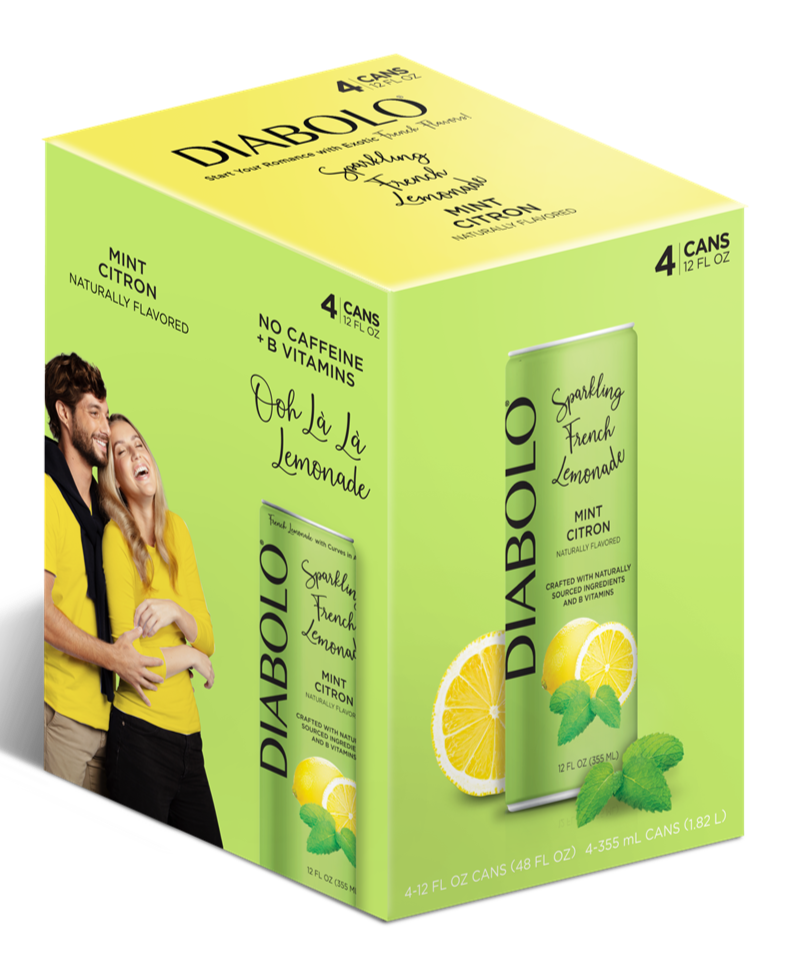 Diabolo Mint Citron Sparkling French Lemonade – Martie