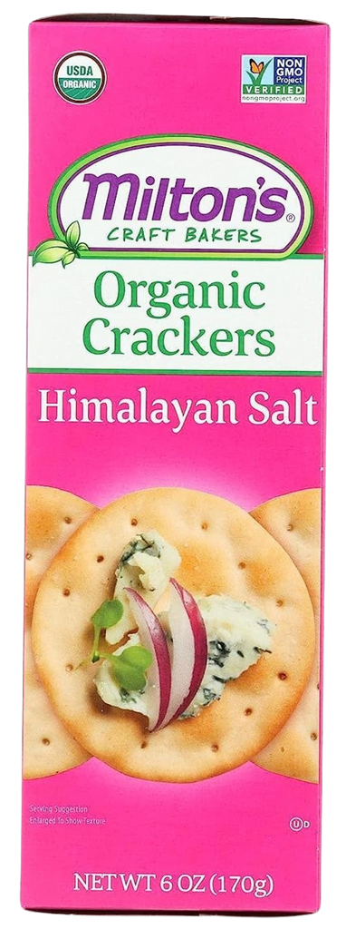 Miltons Organic Himalayan Salt Crackers – Martie