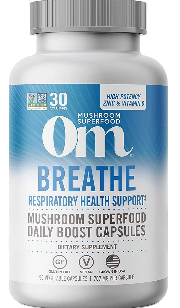 OM Breathe Mushroom Superfood Capsules – Martie