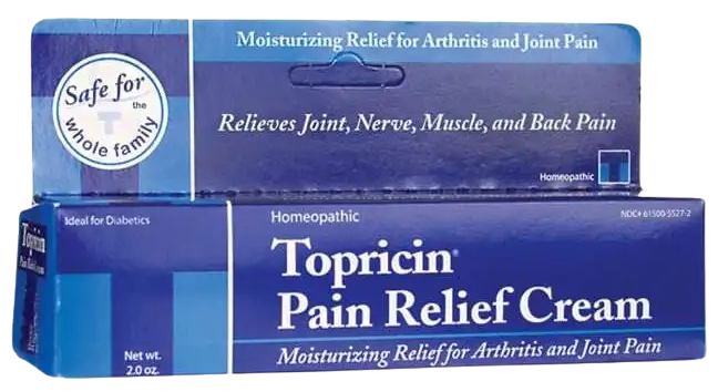Topricin Homeopathic Pain Relief Cream – Martie