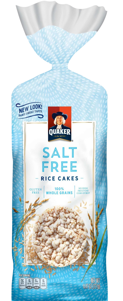 Quaker Salt Free Rice Cakes – Martie