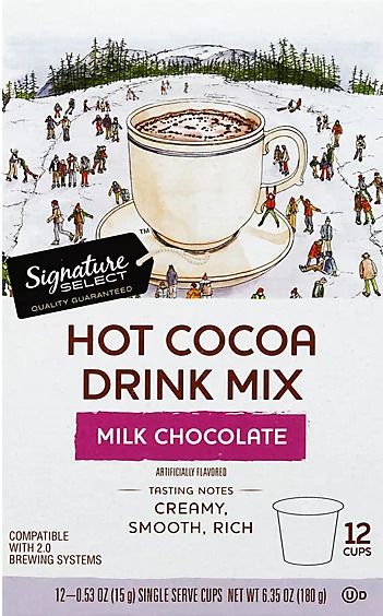 Signature Select Signature Select Milk Chocolate Hot Cocoa K-Cups 12 ...