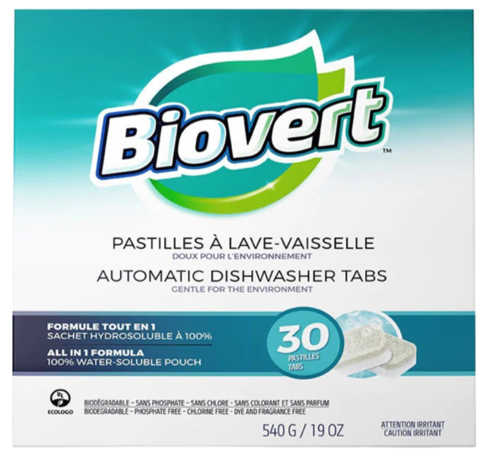 Biovert All In One Dishwashing Tablet – Martie