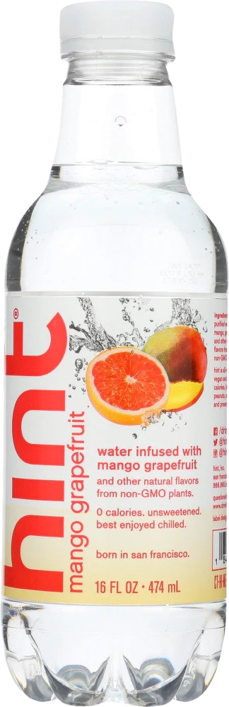Hint Unsweetened Mango Grapefruit Water Essence – Martie