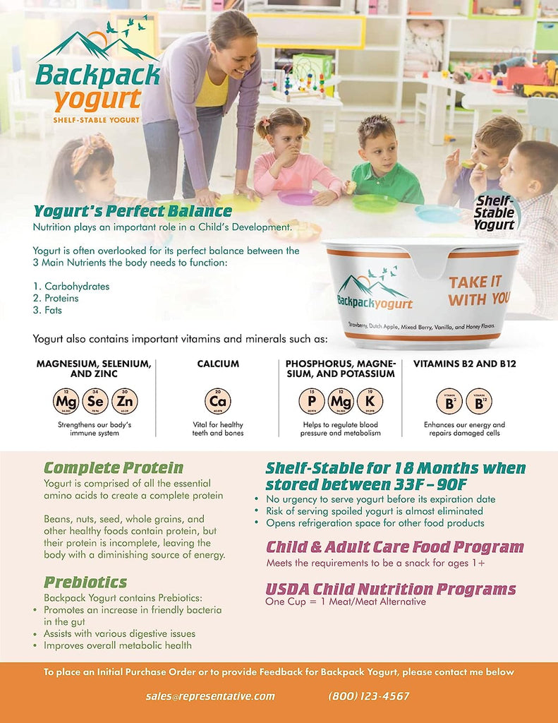 Backpack Yogurt Strawberry Yogurt – Martie