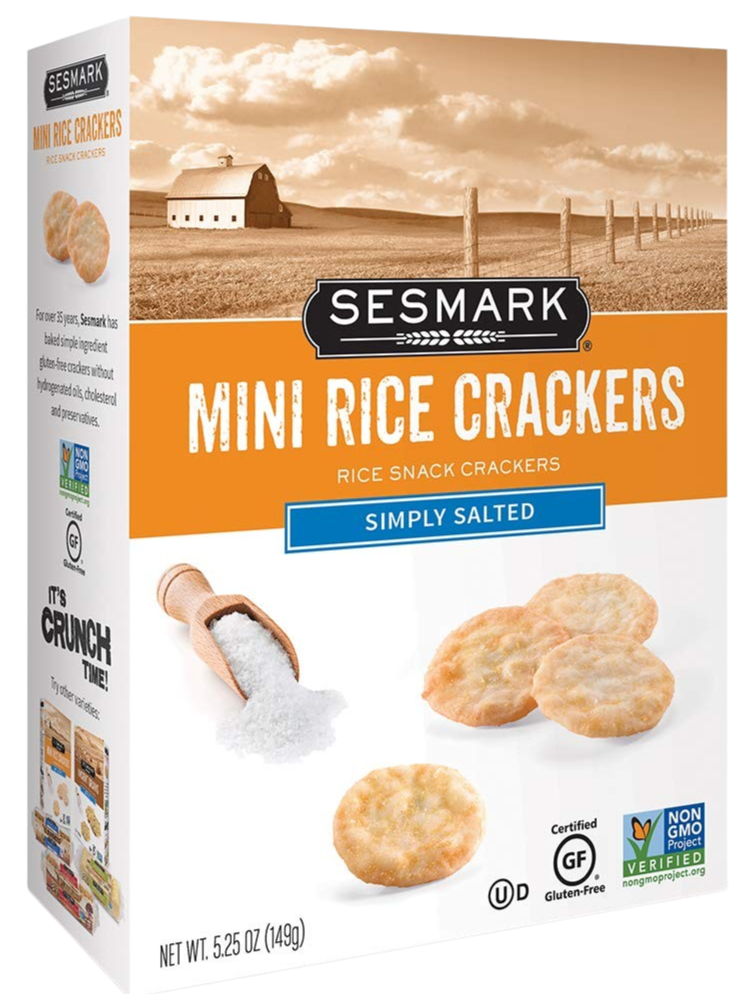 Sesmark Lightly Salted Mini Rice Crackers – Martie