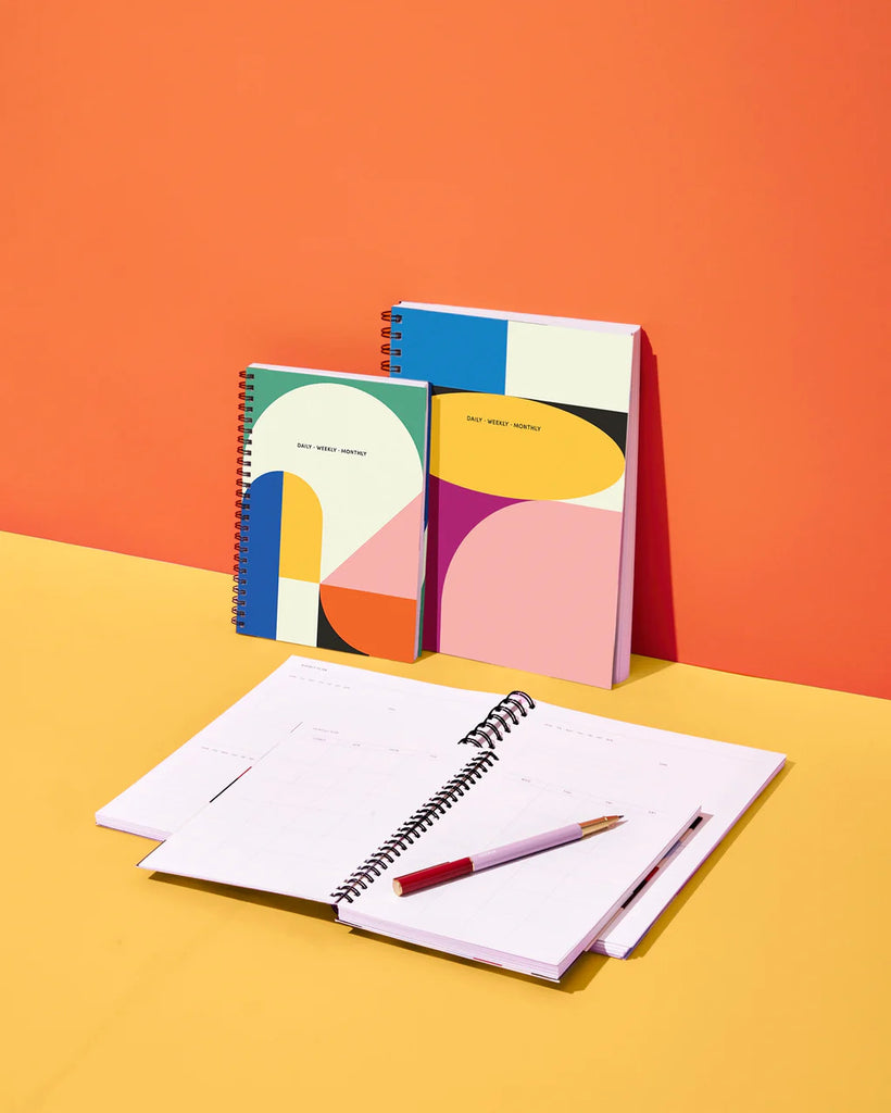 Poketo Daily Weekly Monthly Large Planner – Martie