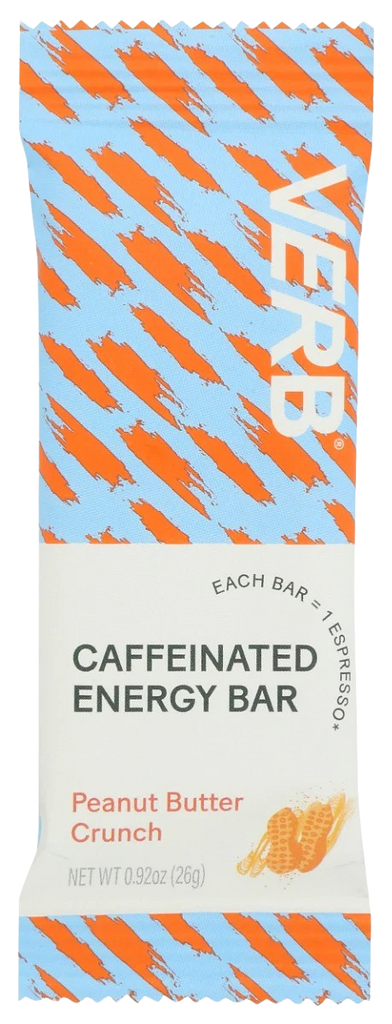 Verb Energy Peanut Butter Crunch Energy Bar (16 Pack) – Martie