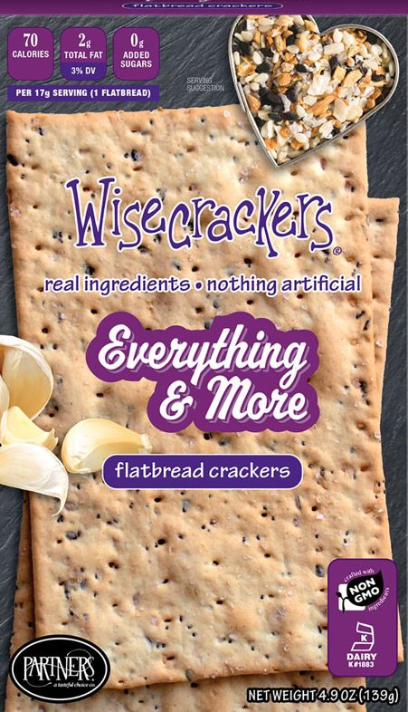 Wisecrackers Everything Flatbread Cracker – Martie