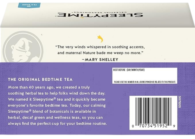 Celestial Seasonings Sinus Soother Sleepytime Tea – Martie