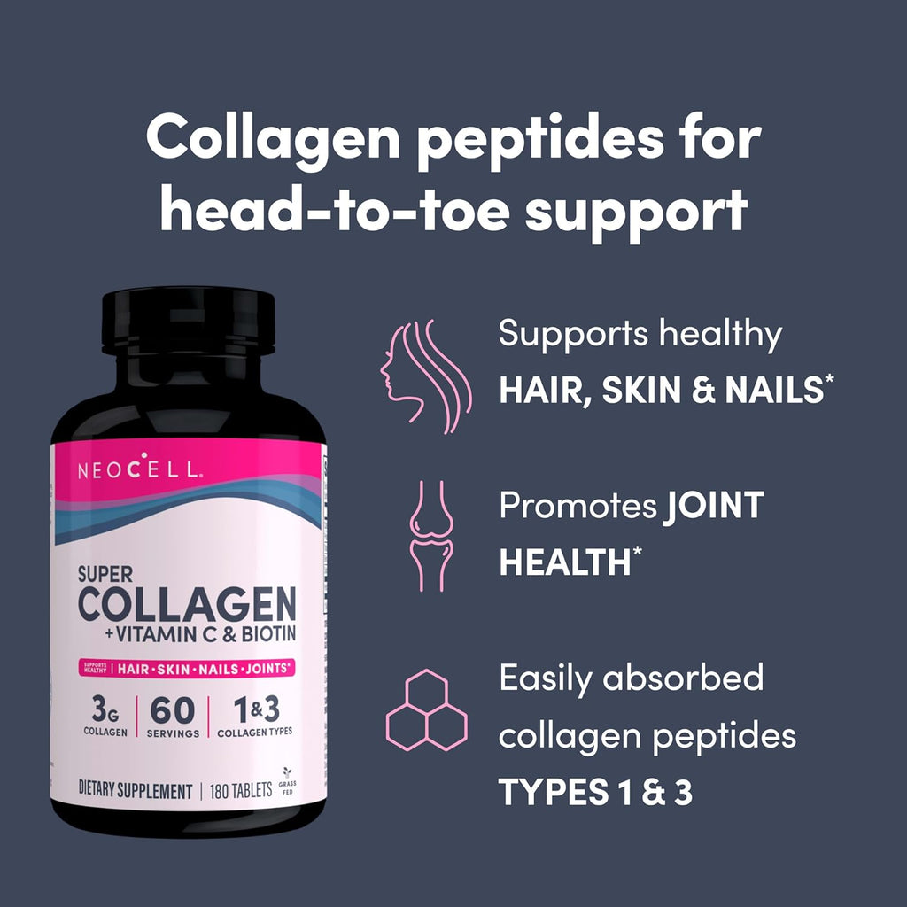 NeoCell Super Collagen + Vitamin C & Biotin – Martie