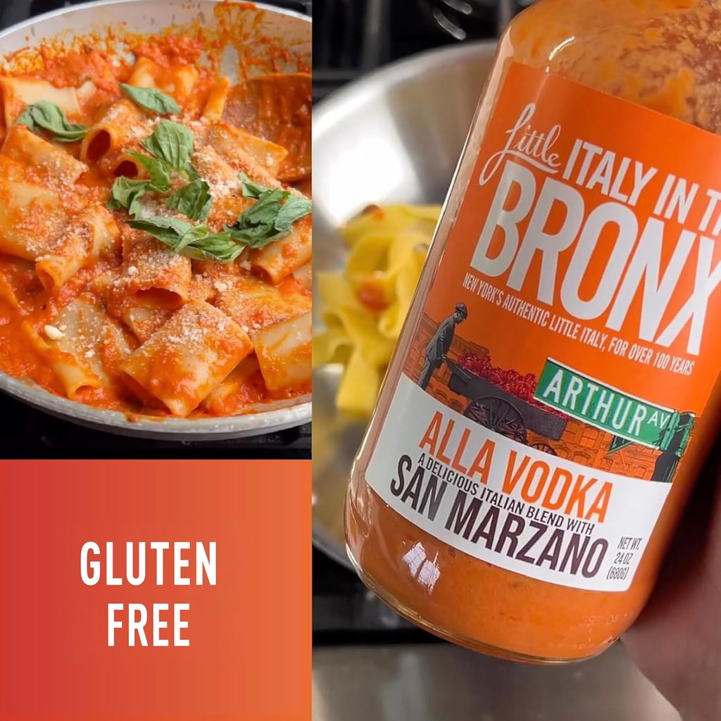 Little Italy in the Bronx Alla Vodka Marinar Sauce – Martie