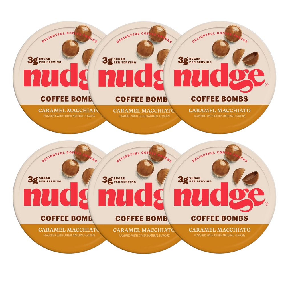 Nudge Caramel Macchiato Coffee Bombs (6 Pack) – Martie