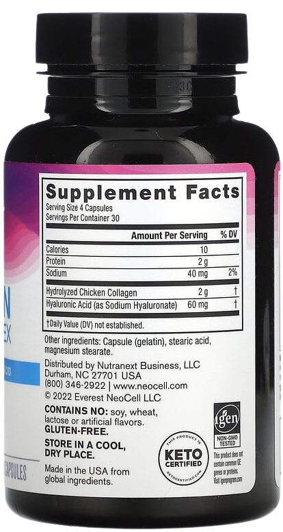 NeoCell Collagen Type 2 Joint Complex with Hyaluronic Acid – Martie