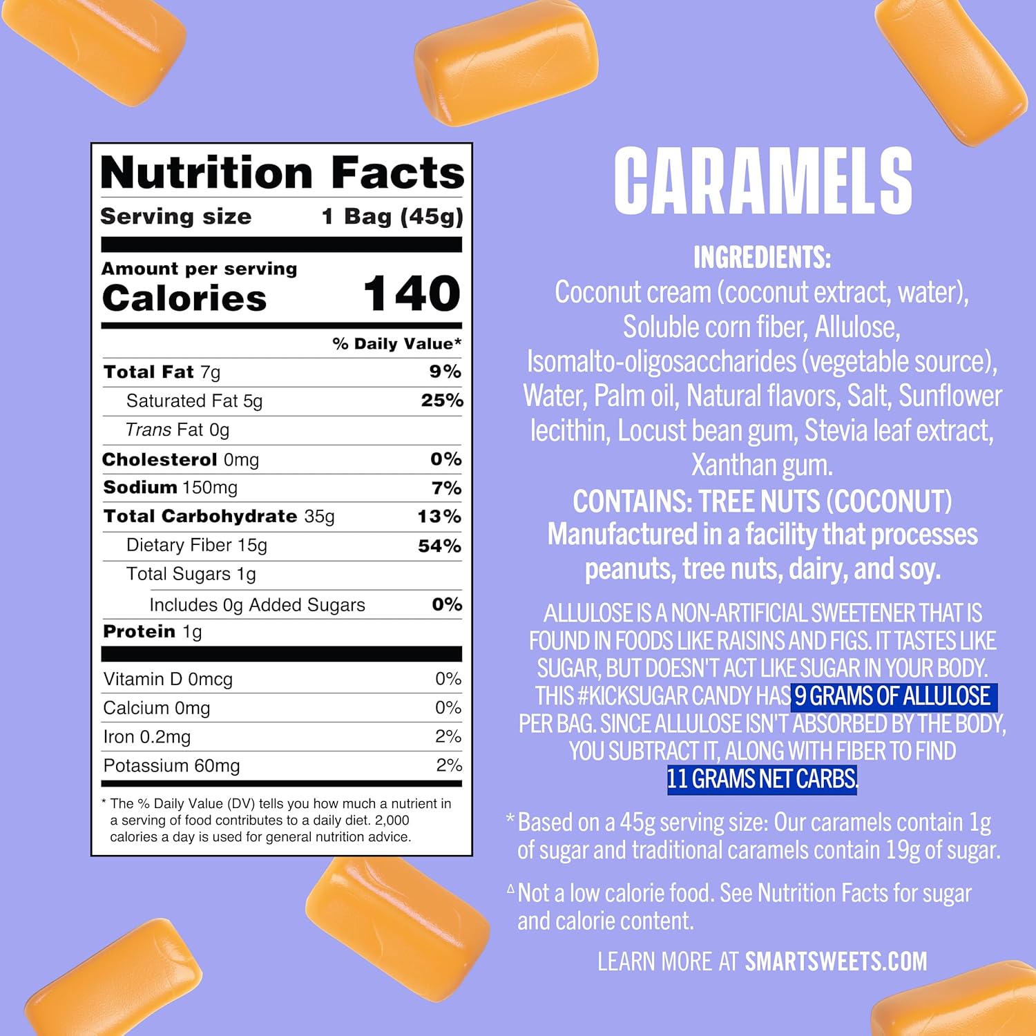 SmartSweets Caramels – Martie