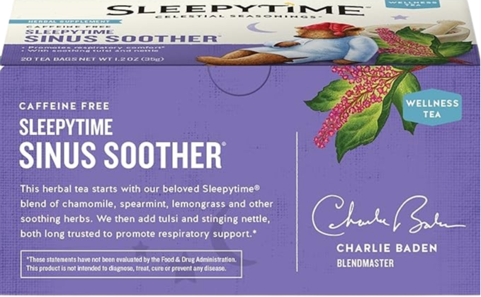 Celestial Seasonings Sinus Soother Sleepytime Tea – Martie