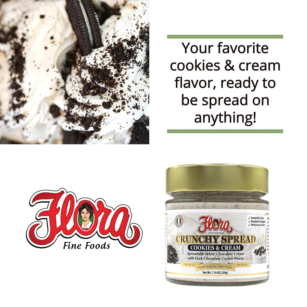 Flora Fine Foods Cookies & Cream Crunchy Spread – Martie
