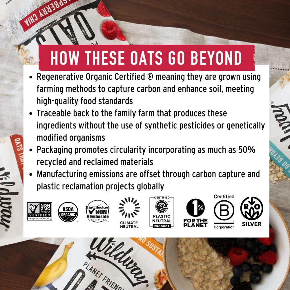 Wildway Regenerative Organic Oats Variety (3 Pack) – Martie