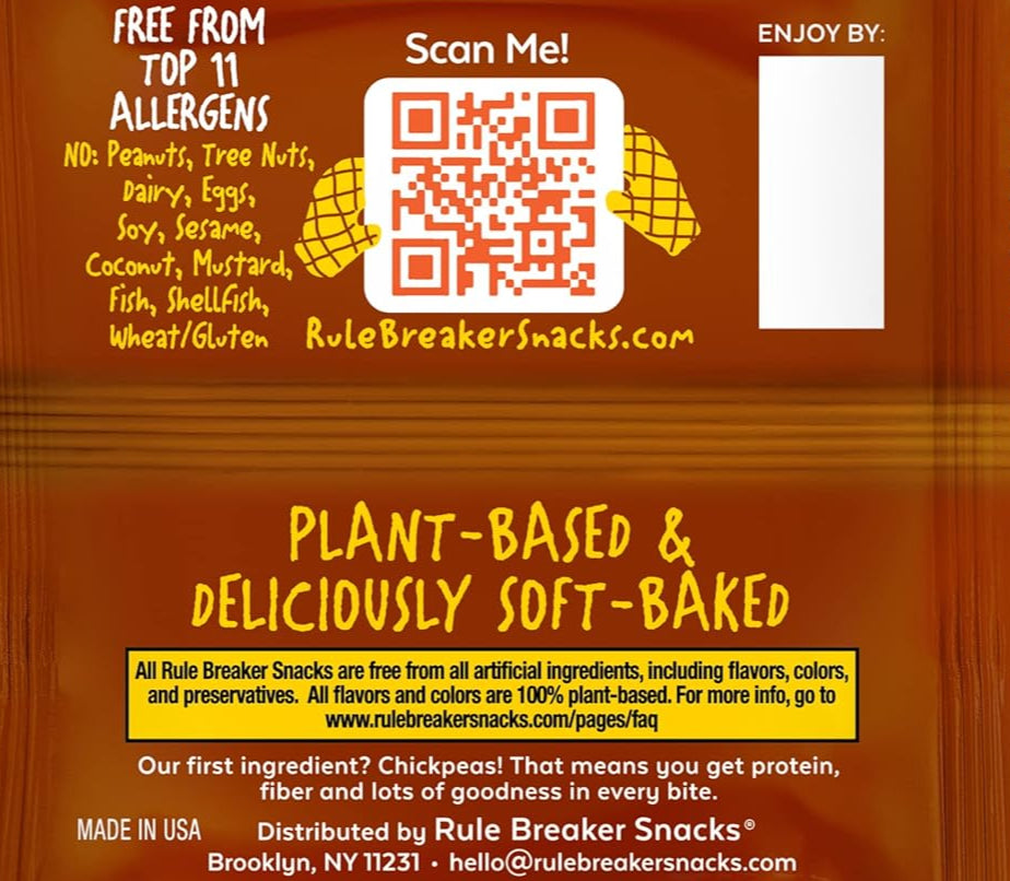 Rule Breaker Snacks Gingerbread Juniors (12 CT) – Martie