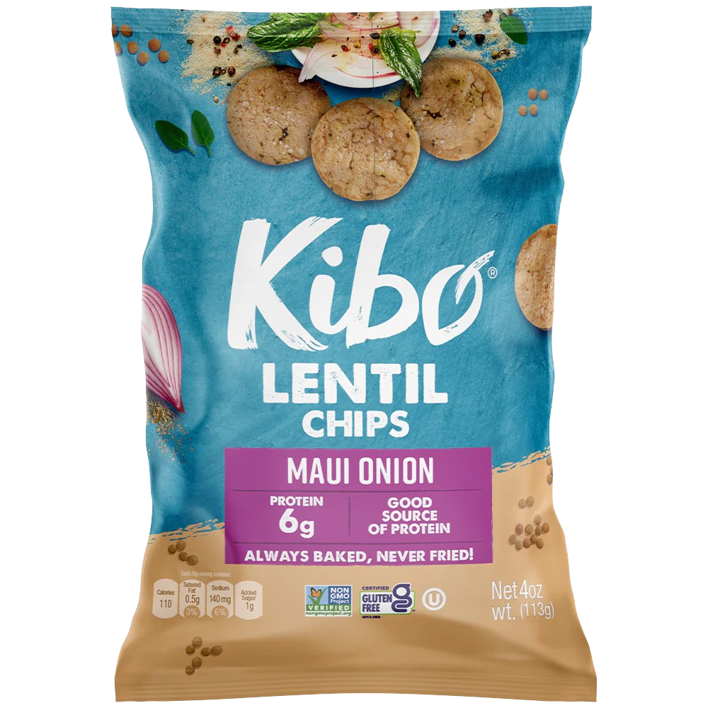 Kibo Maui Onion Lentil Chips – Martie