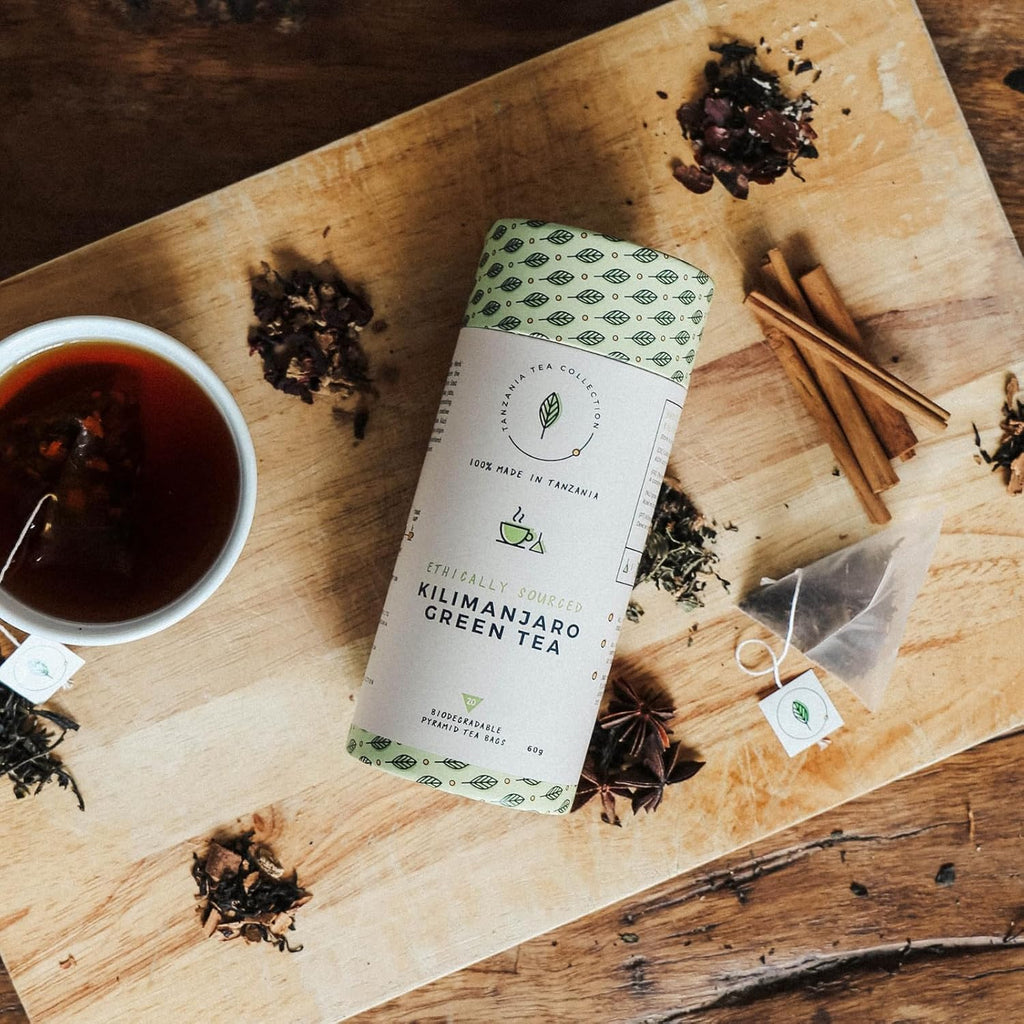 Kazi Yetu Kilimanjaro Green Tea (20 CT) – Martie