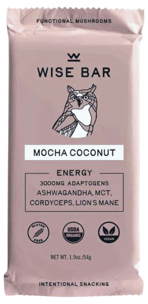 WISE BAR Coconut Mocha Bar (12 Pack) – Martie