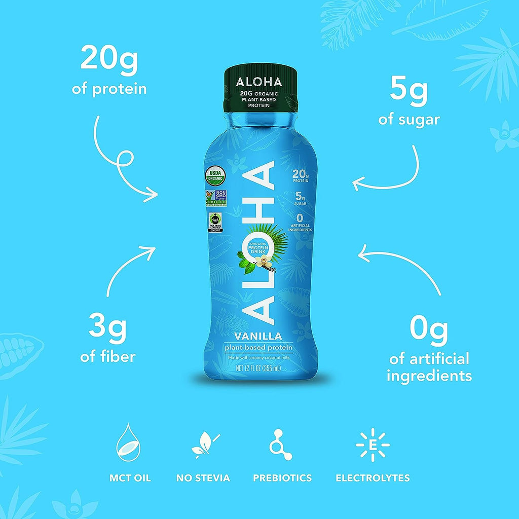 Aloha Vanilla Protein RTD – Martie
