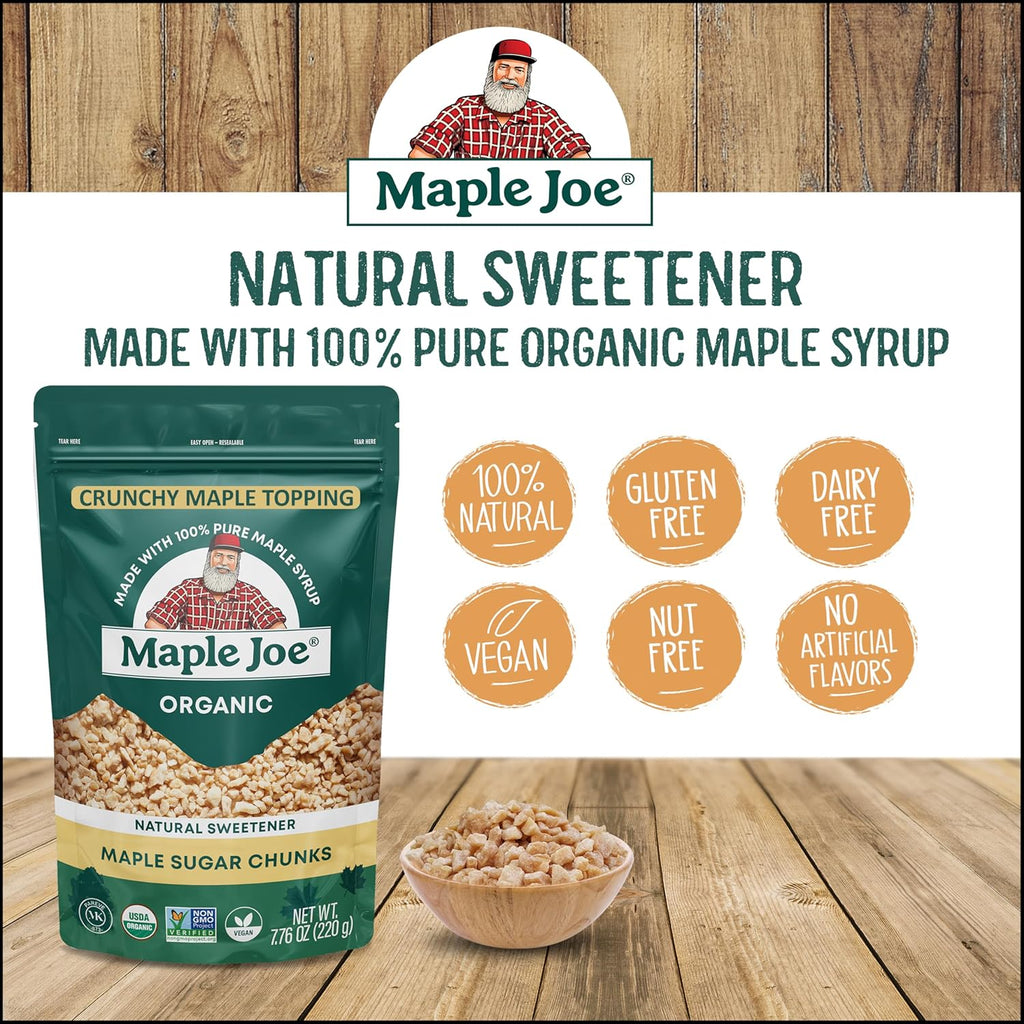 Maple Joe Organic Maple Sugar Chunks – Martie