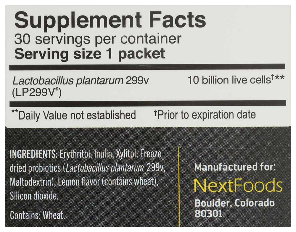 GoodBelly FastMelts Digestion Lemon (30 CT) – Martie