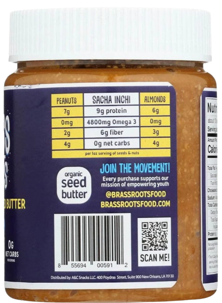 Brass Roots Classic Sacha Inchi Seed Butter – Martie