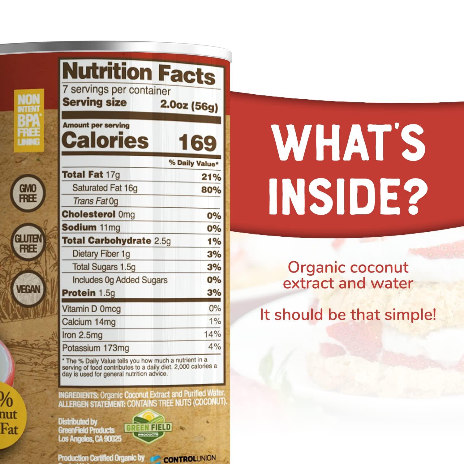 Nature's Greatest Foods Organic Heavy Coconut Cream (12 Pack) – Martie