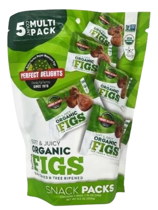 Perfect Delights Organic Fig Snack Packs (5CT) – Martie