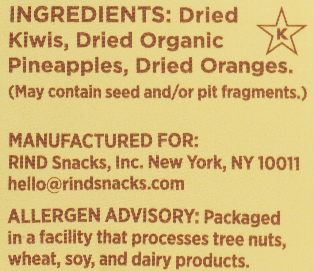Rind Tropical Dried Fruit Blend – Martie