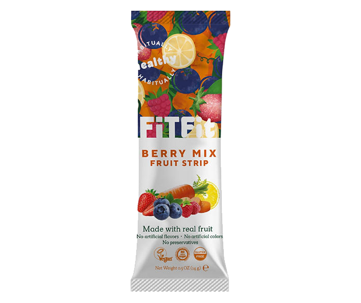 FIT FIT Fruit Strips Berry Mix (6 Pack) – Martie