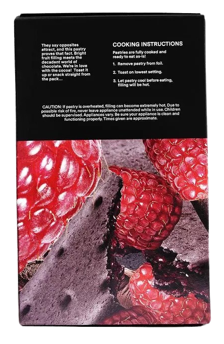 Ghetto Gastro Toaster Pastries- Chocolate Raspberry – Martie