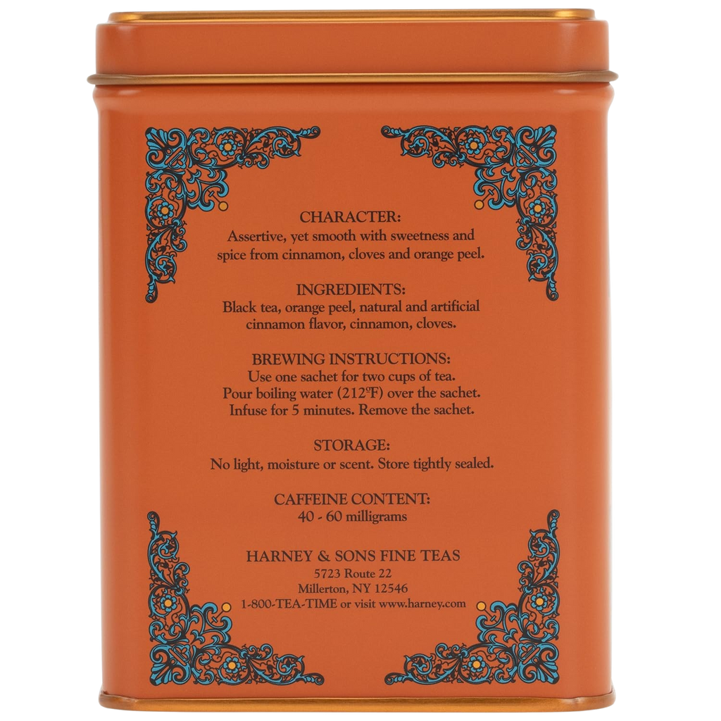 Harney & Sons Hot Cinnamon Sunset Black Tea (20 CT) – Martie