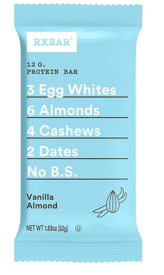 RXBAR Vanilla Almond Protein Bar (12 CT) – Martie