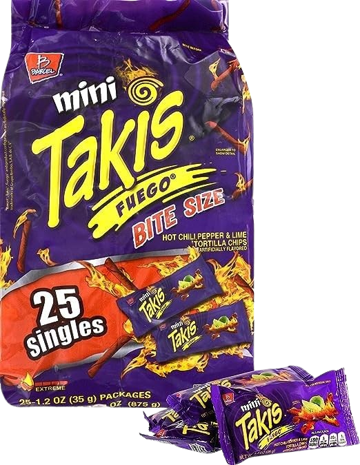 Takis Mini Fuego (25CT) – Martie
