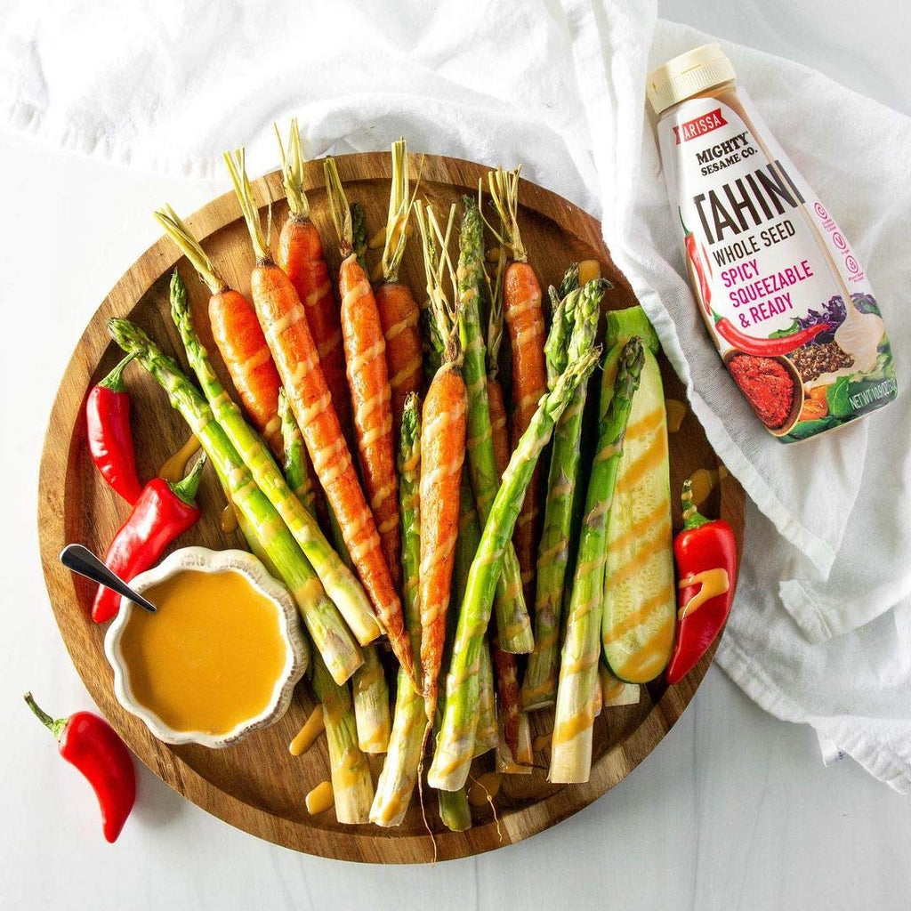 Mighty Sesame Co Harissa Tahini Squeeze Bottle – Martie