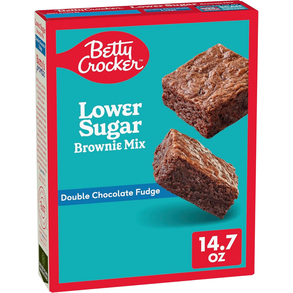 Betty Crocker Low Sugar Brownie Mix - Double Chocolate Fudge – Martie