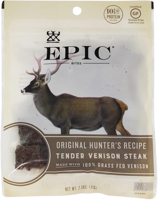 Epic Venison Steak Bites Jerky – Martie
