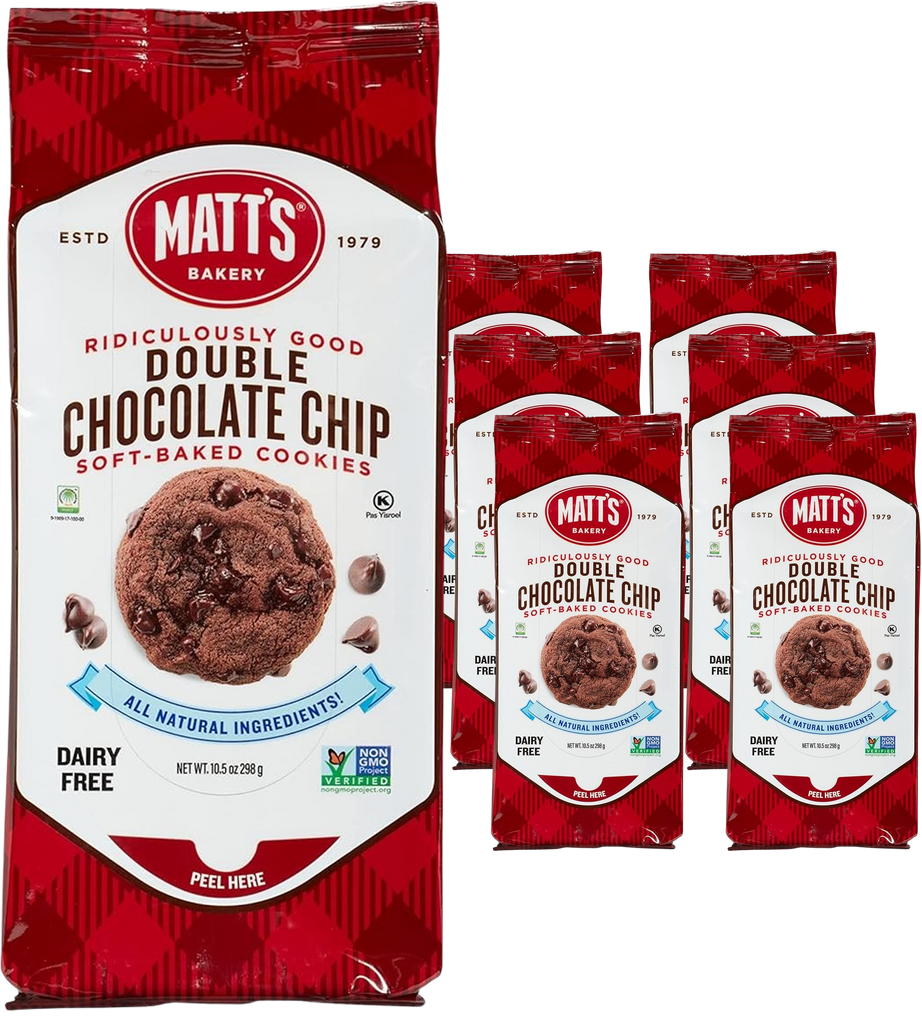 Matt's Cookies Double Chocolate Chip Cookies (6 Pack) – Martie