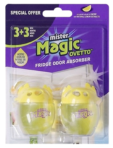 Mister Magic Refrigerator Odor Absorber - Lemon (2CT) – Martie