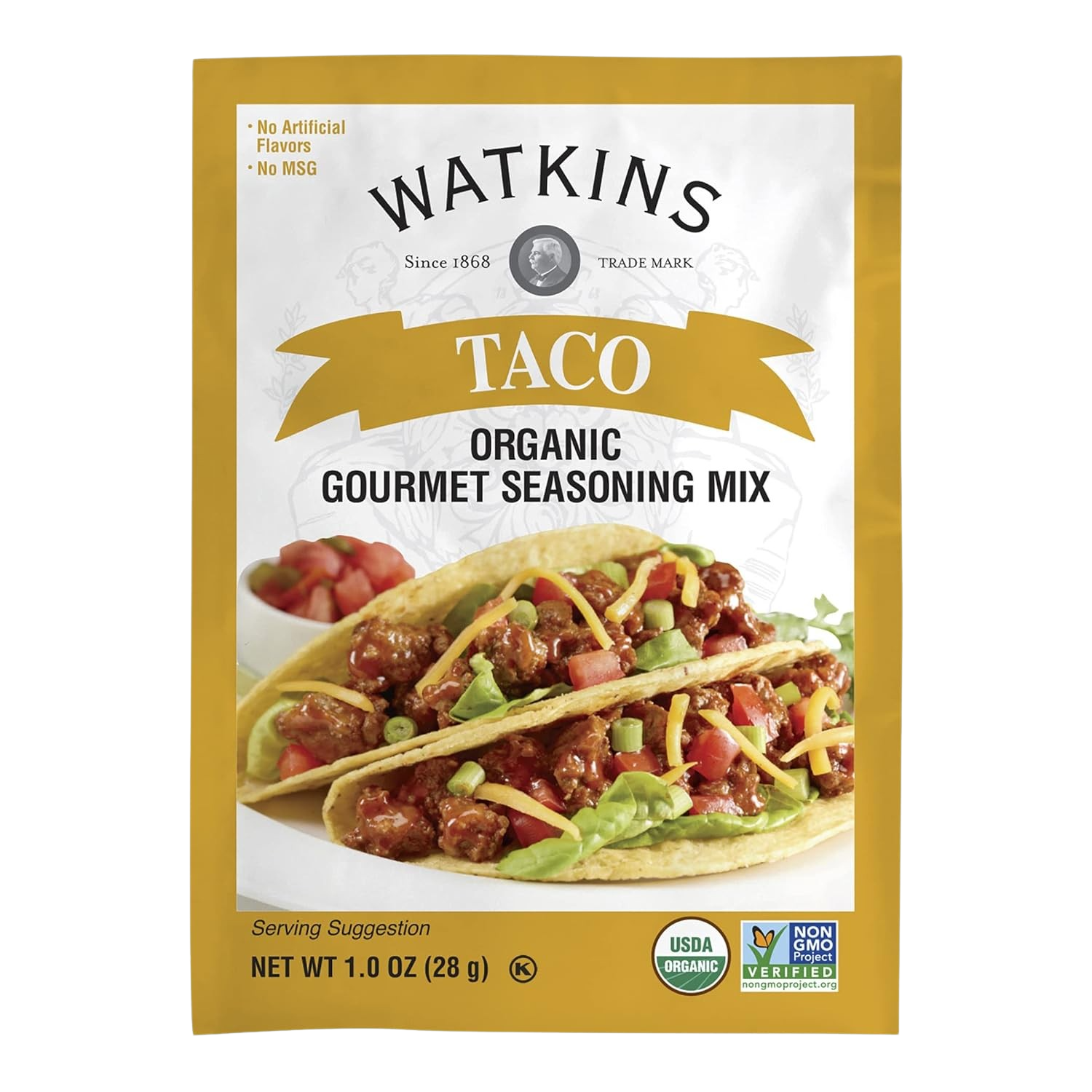 Watkins Organic Taco Gourmet Seasoning Mix (12 Pack) – Martie